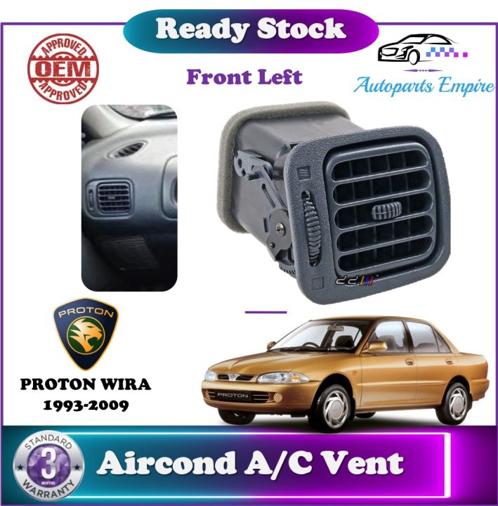 Proton Wira 】 Aircond A/C Vent - Air cond Grille - Front Left Side ...