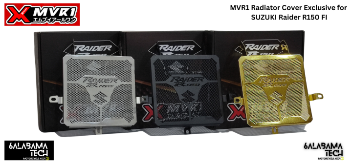 MVR1 STAINLESS RADIATOR COVER SUZUKI RAIDER150 Fi, R150Fi | Lazada PH