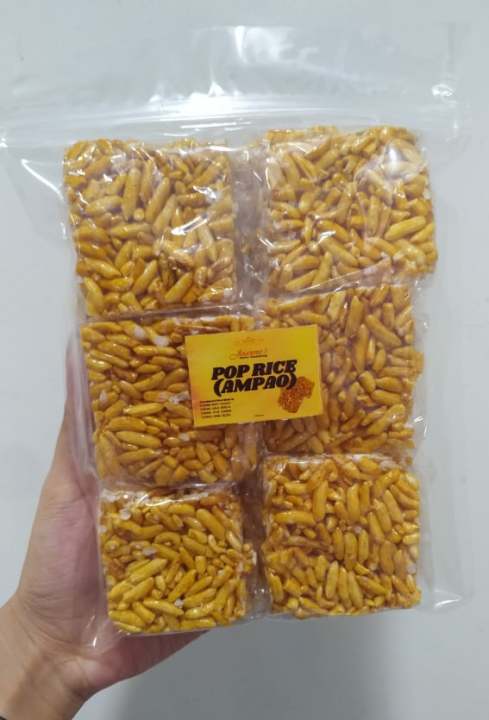 Ampao Pop Rice (Puffed Rice) Arroz Inflado Rice Krispies Ampaw 100g ...