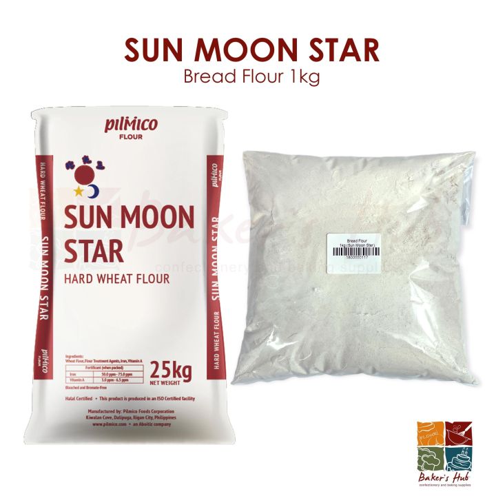 Sun Moon Star Bread Flour 1 Kilo | Lazada PH