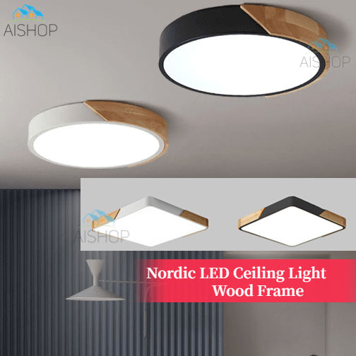 [SG Seller]Nordic LED Ceiling Lights for Living Room Bedroom Led ...
