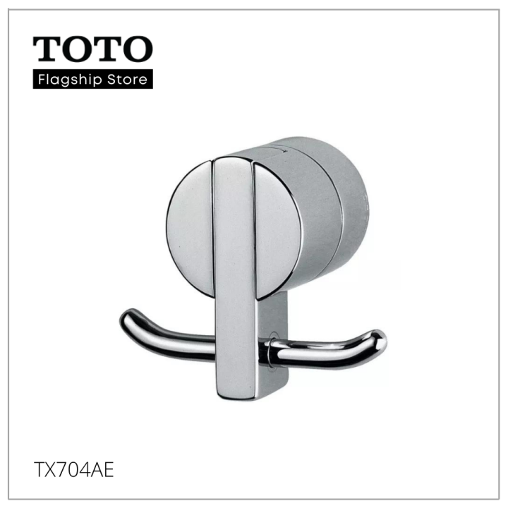 TOTO EGO, Model TX704AE Double Robe Hook | Lazada