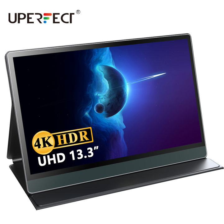 UPERFECT 4K 13.3 Inch Portable Monitor IPS 400cd/m2 Ultra Thin Second ...