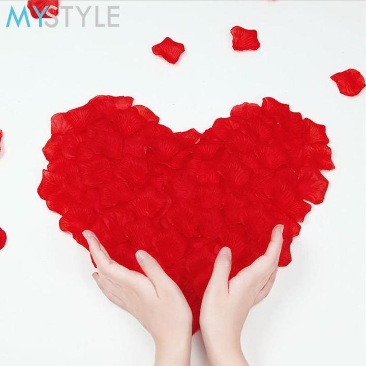 KOREAN ROSE PETAL KELOPAK BUNGA MAWA IMITASI 1 PACK -+ 100 HELAI BUNGA ...