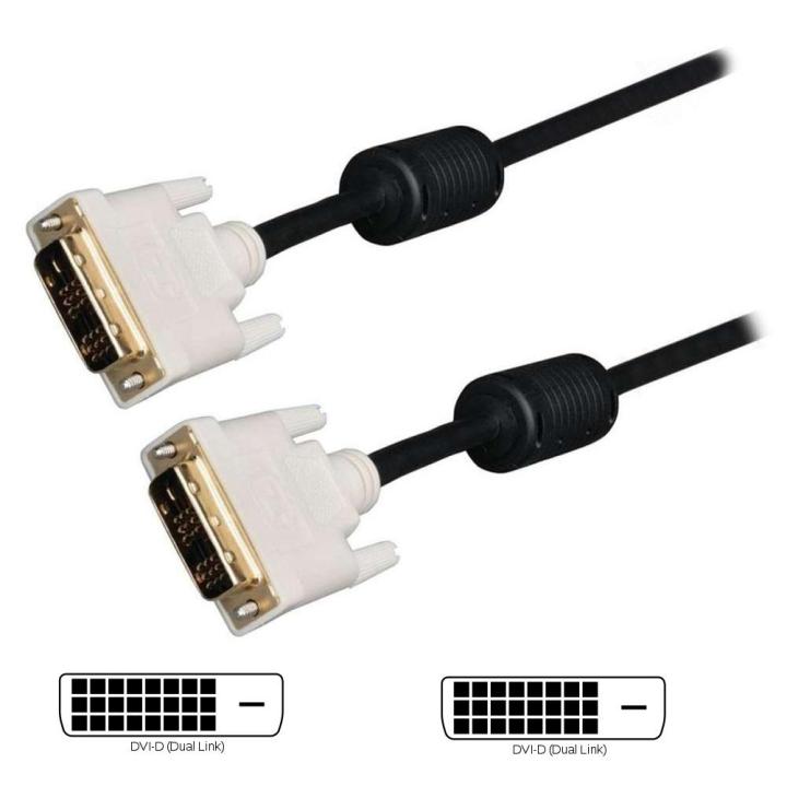 1.5 Meter DVI Male to DVI Male Cable (18+1 pin) - E2093/1.5M | Lazada
