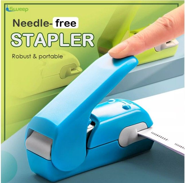 Staple Free Stapler Time Saving Effortless Needle Free Handhled Stapler ...