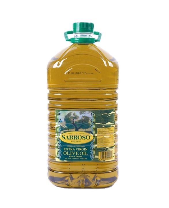Sabroso Extra Virgin Olive Oil (Spain Product) 5 L.ซาโบรโซ่ เอ็กซ์ตร้า ...