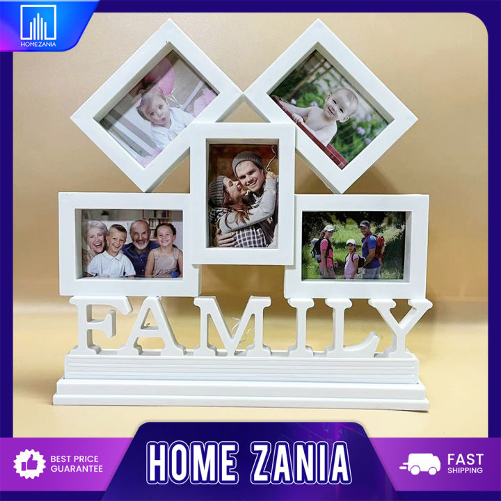 Home Zania Family Design Collage Photo Frames , Wall Decor, Wall Art ...