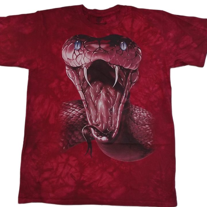 เสื้อยืด The Mountain ลาย RED MAMBA ลิขสิทธิ์แท้ | Lazada.co.th