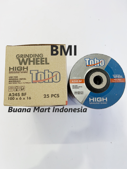 Batu Gerinda TOHO 4 Inch | Batu Grinding Wheel 4" | High Performance ...