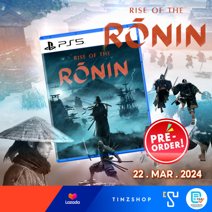 [Pre Order 22Mar] PlayStation Game PS5 Rise of the Ronin แผ่นเกมPS5 เกม ...