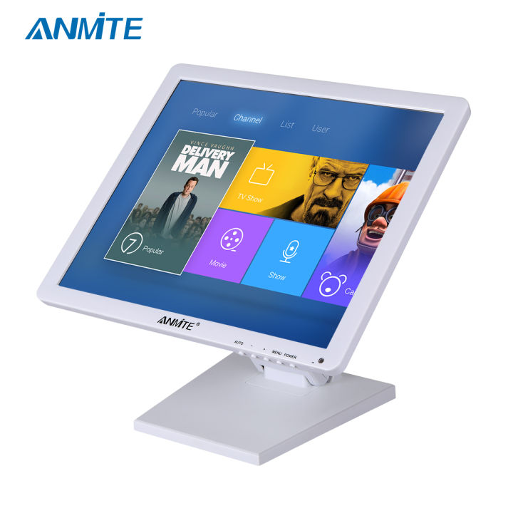 Anmite 17" Inch Touch Screen Monitor Hdmi/Vga Monitor Led Display 4:3 ...