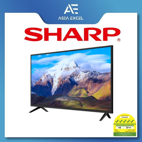 SHARP 2T-C40EF2X 40 INCH FRAMELESS 2K FULL HD SMART TV | Lazada PH