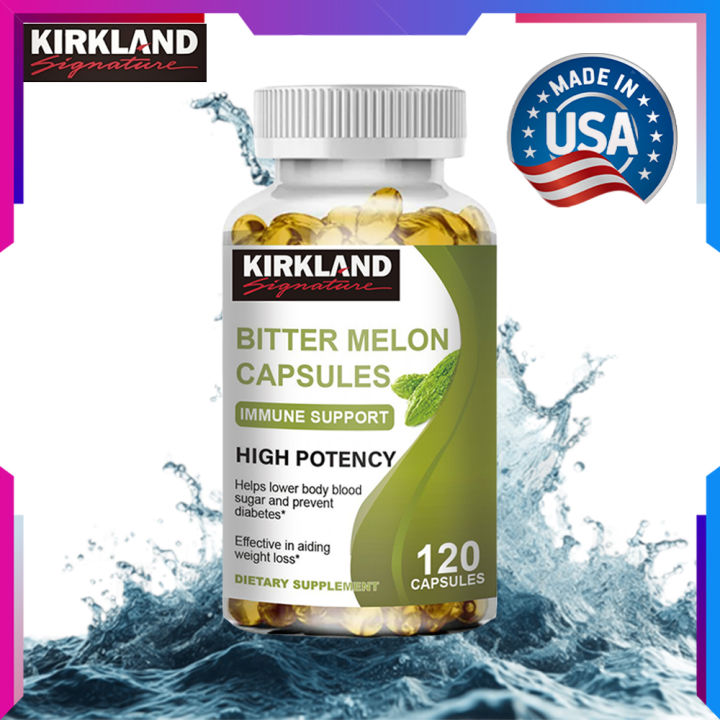 KIRKLAND Bitter Melon Capsule Promote Insulin Secretion and Improve ...