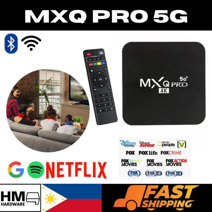 READY STOCK The New 5G MXQ pro 4k android Tv box Wireless TV Box Full HD | Lazada PH