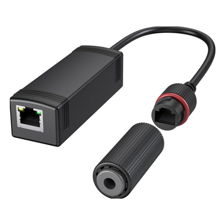IEEE 802.3 Af/At, Waterproof Gigabit 48V to 24V PoE Converter, 100 ...