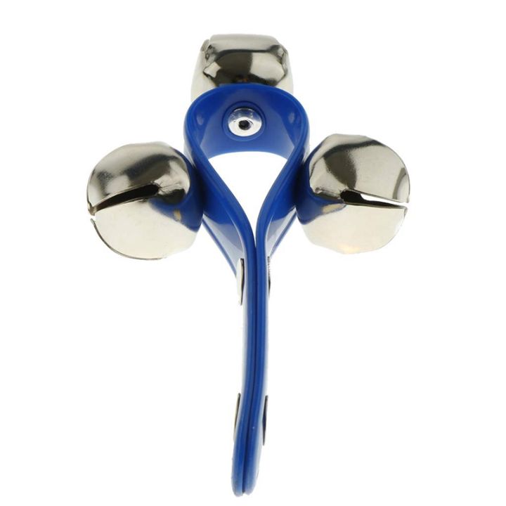 3 Jingle Bells Handbell Hand Shaker Kids Preschool Percussion Rattle To ...