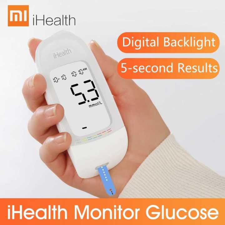 Xiaomi Mijia iHealth Monitor Glucose Test Meter Kit Diabetic Sugar ...