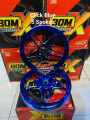 BOM RANGSIT CNC MAGS 8 SPOKES/5 SPOKES STAR CLICK 125 BLACK/RED/BLUE ...