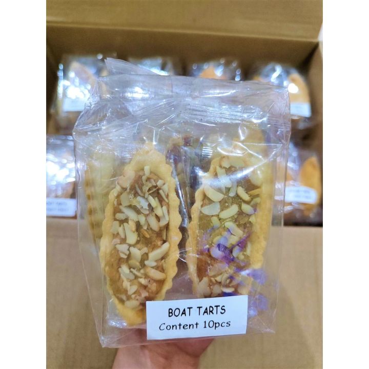 10 pcs Yema Tarts - Cashew / Cheese Boat Tarts from Pampanga | Lazada PH