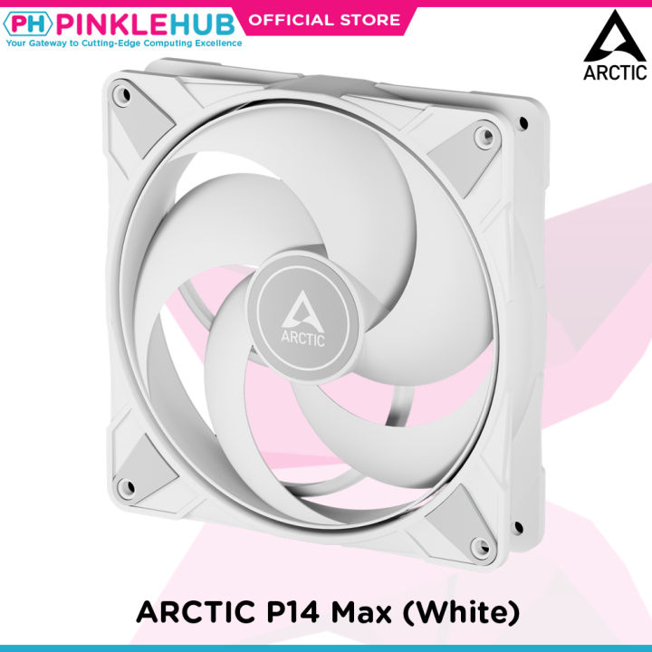 PinkleHub | ARCTIC P14 Max (White) 140 mm High-Speed PWM Fan | Lazada PH