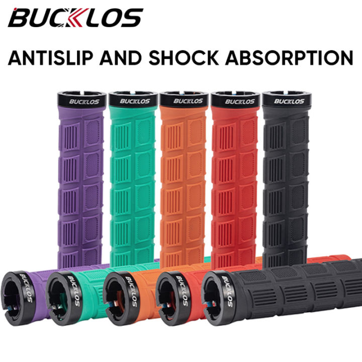 BUCKLOS Handle Grip Mtb Handle Grip for Bike Nonslip Soft Rubber ...