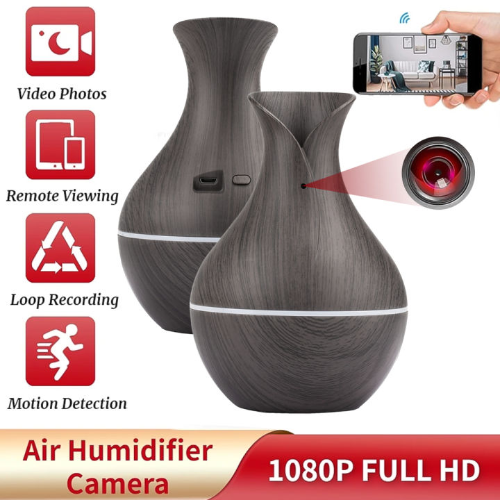 1080P HD WIFI Camera Air Humidifier Remote Viewing Motion Detection ...