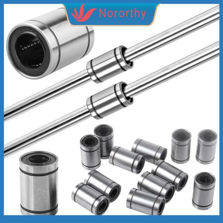 【COD】Durable CNC Part Rods Shaft for 3D Printers LM3UU LM4UU LM5UU ...