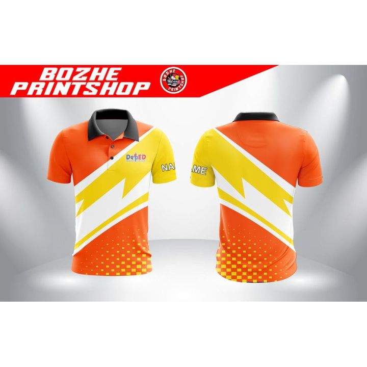polo shirt- hot 2024-2025-2024-2025 DepED Full Sublimation Polo Shirt ...