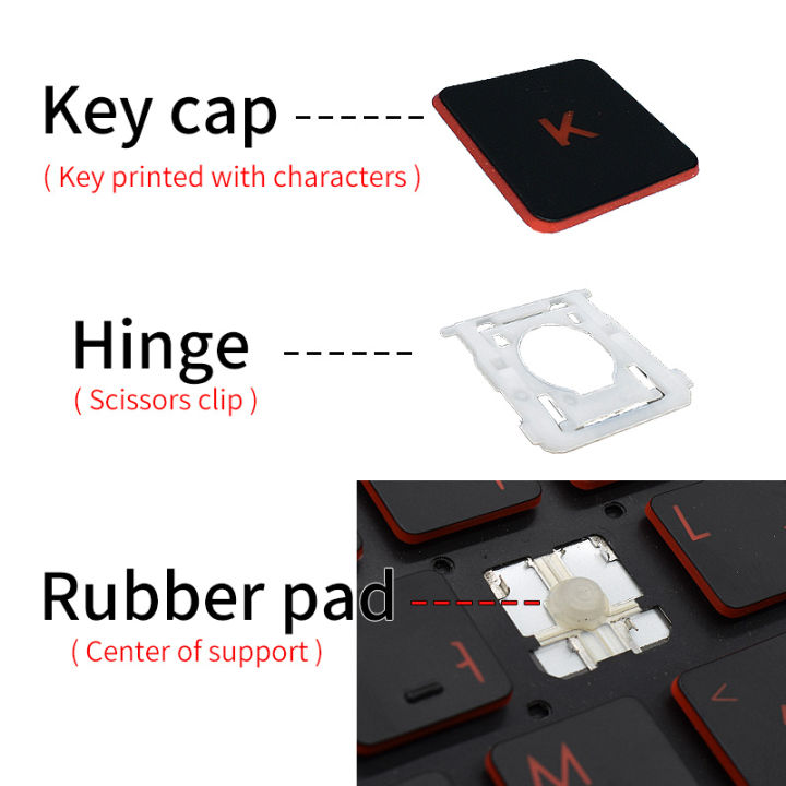 Replacement Keycap Key Cap CUP Scissor Clip Hinge For ASUS TUF GAMING ...
