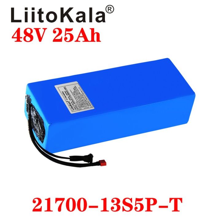 LiitoKala 21700 48V 25ah 30ah 15ah 20ah ebike battery 48v battery Lithium Battery Pack For ...