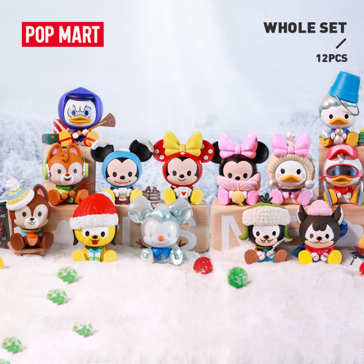POP MART DISNEY-MICKEY FRIENDS WINTER ACTION FIGURES BLIND BOX | Lazada ...