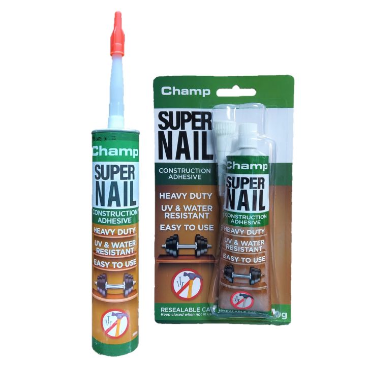 Champ Super Nail Construction Adhesive - 100g/350g | Lazada PH