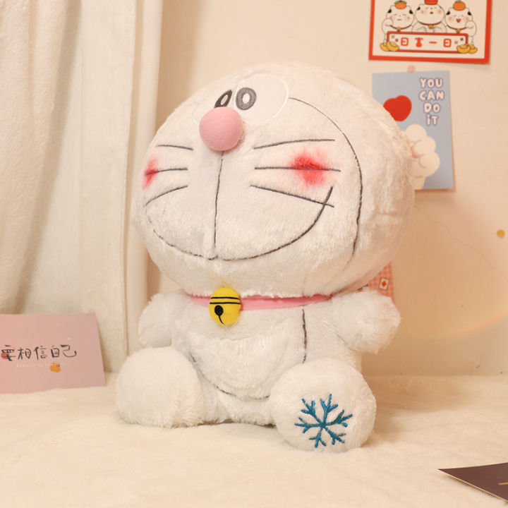 2022 New Creative Uniqlo Snowflake Doraemon Plush Toy Robot Cat Doll ...