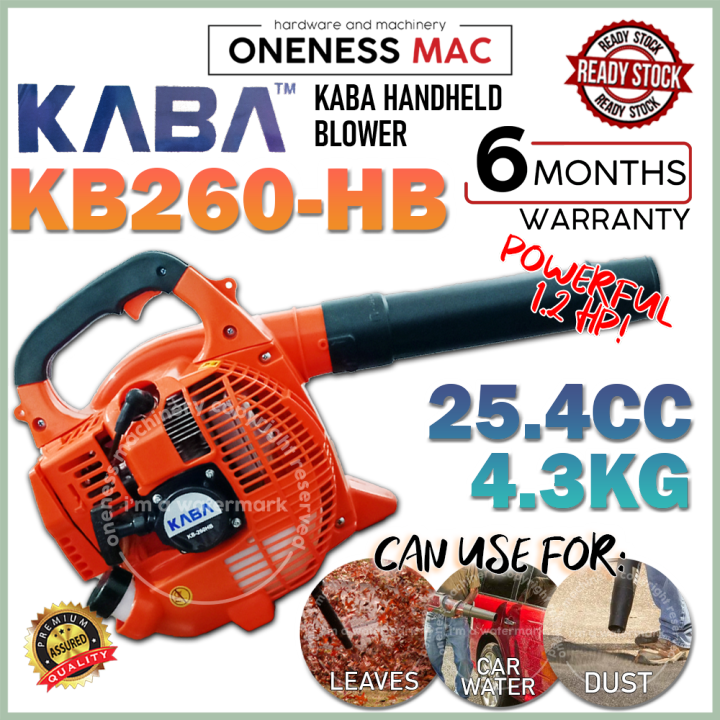 ''KABA'' PROFESSIONAL HAND BLOWER - KB260 LEAVES BLOWER / CAR BLOWER ...
