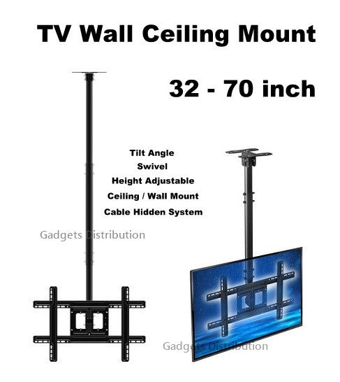 SM T560-15 32 to 75 Inch LCD TV Wall Ceiling Mount Bracket Holder SM ...