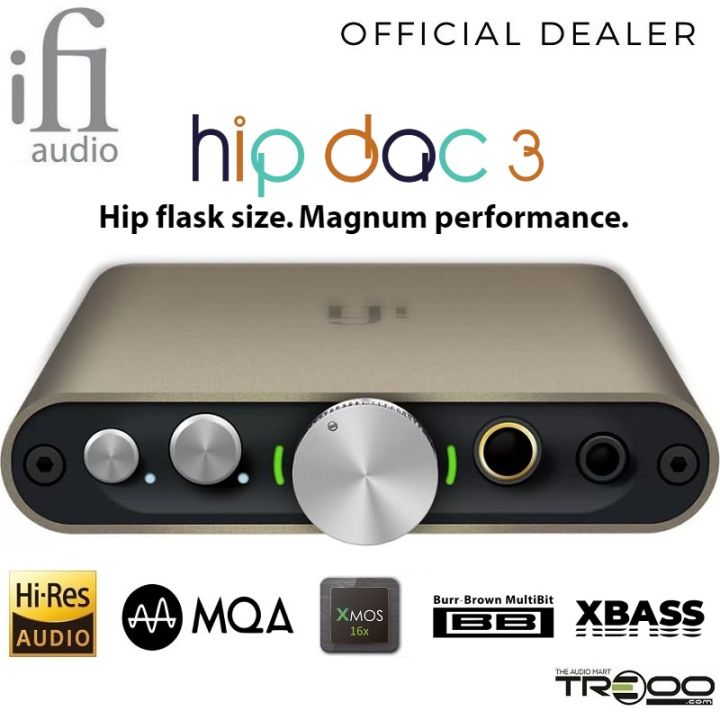 iFi hip-dac 3 MQA Portable Headphone Amplifier & USB DAC | Lazada Singapore
