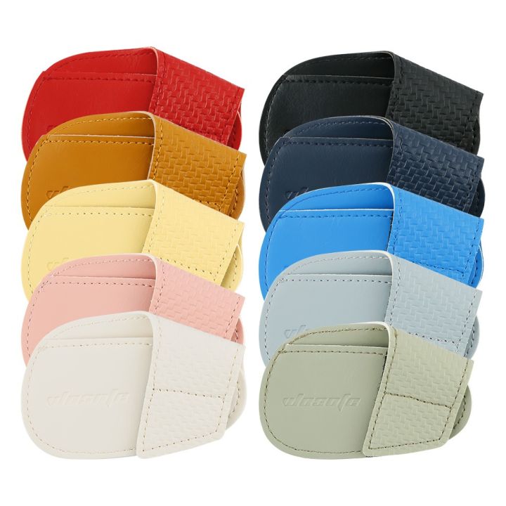 DSFDF กันน้ำกันน้ำได้ ที่คลุมหัวไม้กอล์ฟ สีสันสดใส หนังพียู หมวกหนัง ...