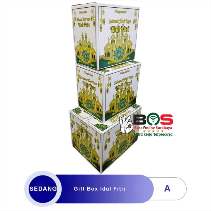 Kardus Parcel Lebaran Gift Box Lebaran Ukuran Besar | Lazada Indonesia