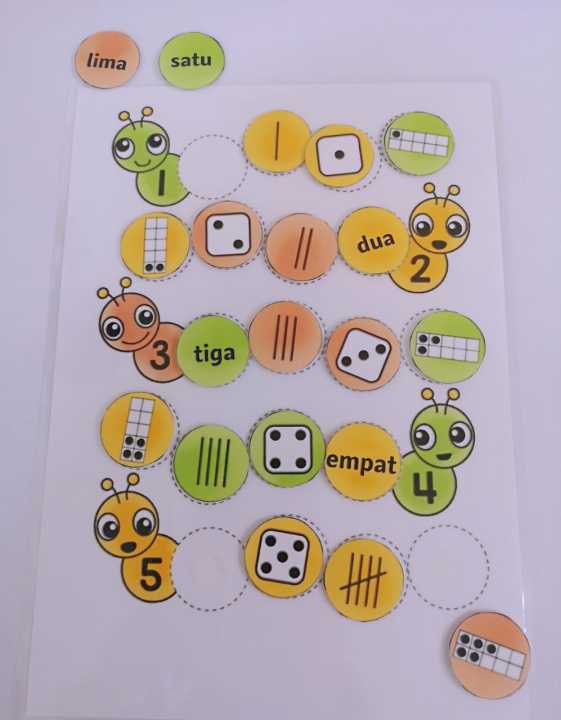 Busy Book | Sorting | Number |nombor | Montessori | Lazada