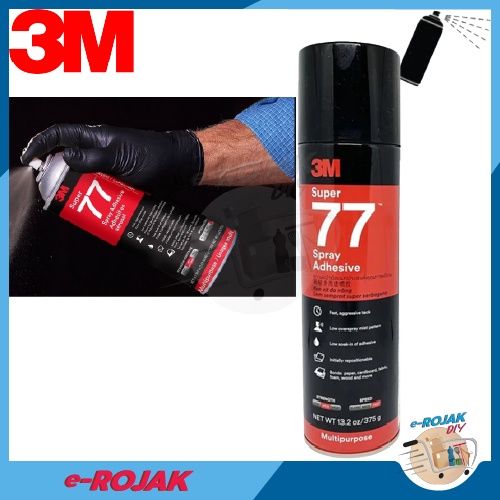 3M Super 77 Multi-Purpose Spray Adhesive 多用途喷胶 | Lazada