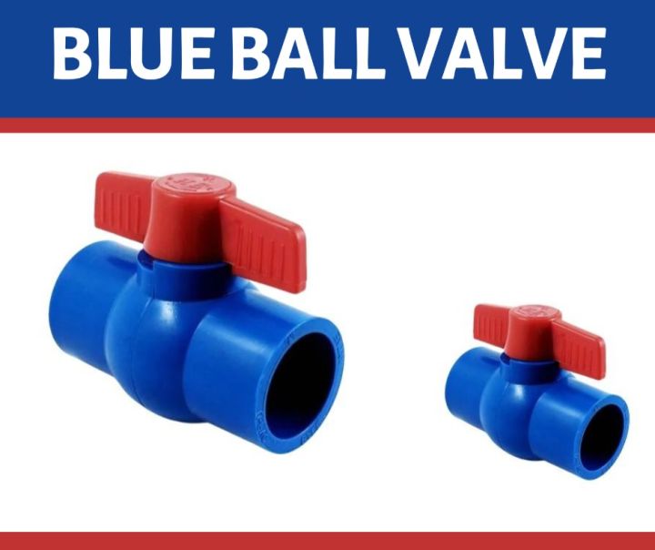 PVC BLUE BALL VALVE 3/4" 25MM | Lazada PH