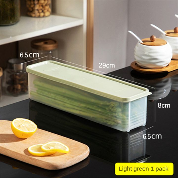 1pcs Fresh-keeping Box, Food Grade Plastic Rectangular Storage Box ...