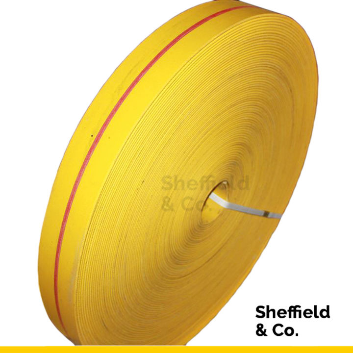 SHEFFIELD Cut Edge Conveyor Transmission Belt, 28oz (5" x 5Ply x 350ft ...