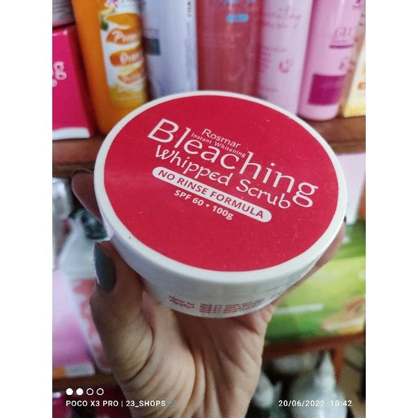 Rosemar instant whitening Bleaching Whipped Scrab 100g. | Lazada PH