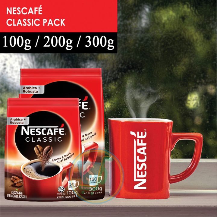 (Exp 2024-2025) NESCAFE Classic Coffee Refill Pack 300gm nescafe ...