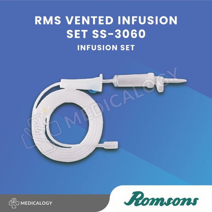 RMS Vented Infusion Set SS-3060 Romsons | Lazada Indonesia