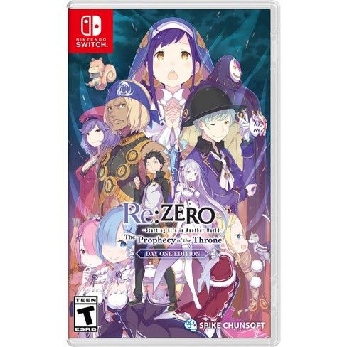 Nintendo Switch Re ZERO Starting Life in Another World The Prophecy of ...