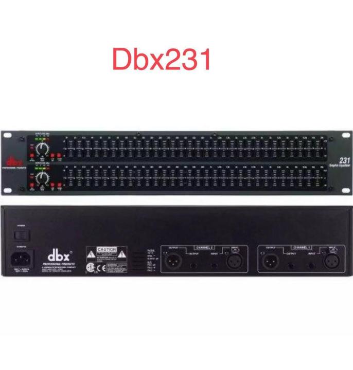 DBX 231 Dual Channel 31-Band Graphic Equalizer | Lazada PH