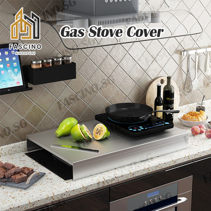 Stainless Steel Kitchen Gas Stove Cover Gas Stove Protective Cover ...